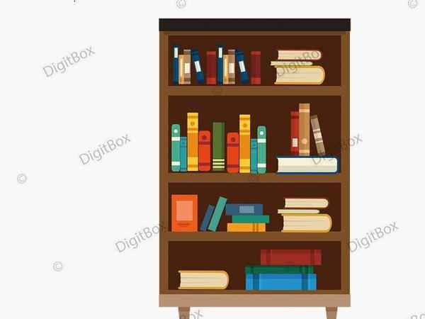دانلود عکس کتابخانه کارتونی دیجیت باکس Digitbox