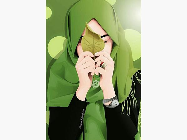 عکس دختر با حجاب فانتزی دیجیت باکس Digitbox