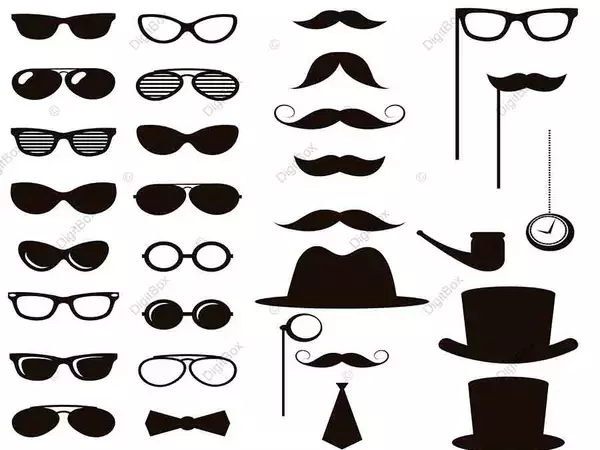 وکتور فریم عینک - DigitBox