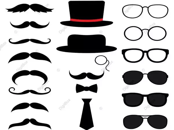 وکتور فریم عینک - DigitBox