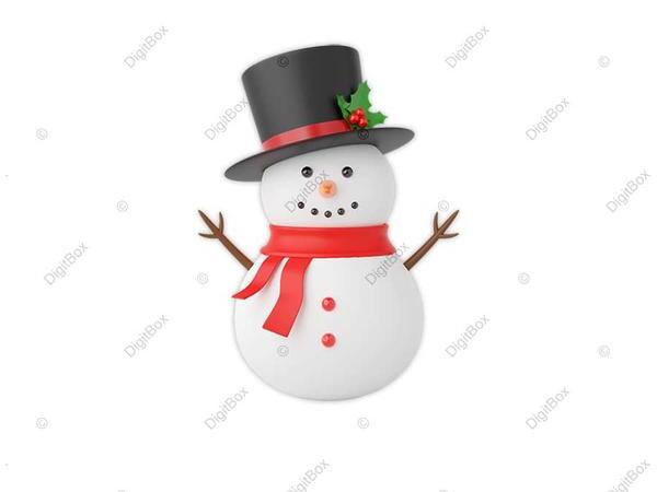 عکس آدم برفی کارتونی - دیجیت باکس - DigitBox