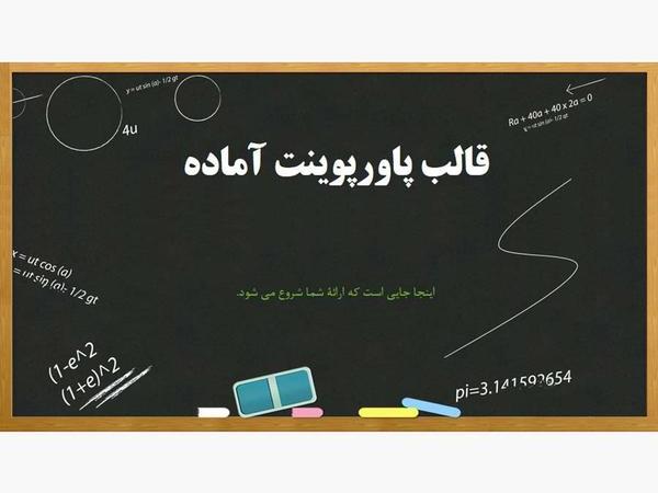 دانلود قالب پاورپوینت تخته سیاه دیجیت باکس Digitbox